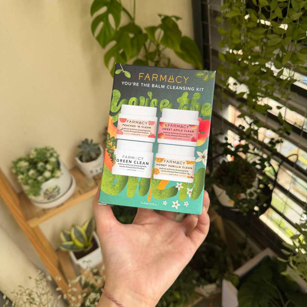Set 4 sáp tẩy trang Farmacy mini 20ml - phuonganhannorder